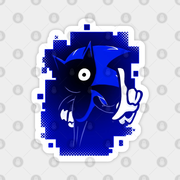 FNF SONIC EXE CYCLOPS.ISO - Cyclops Sonic - Magnet | TeePublic