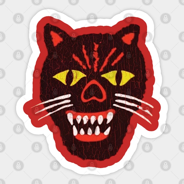 the black alley cats - The Black Alley Cats - Sticker | TeePublic