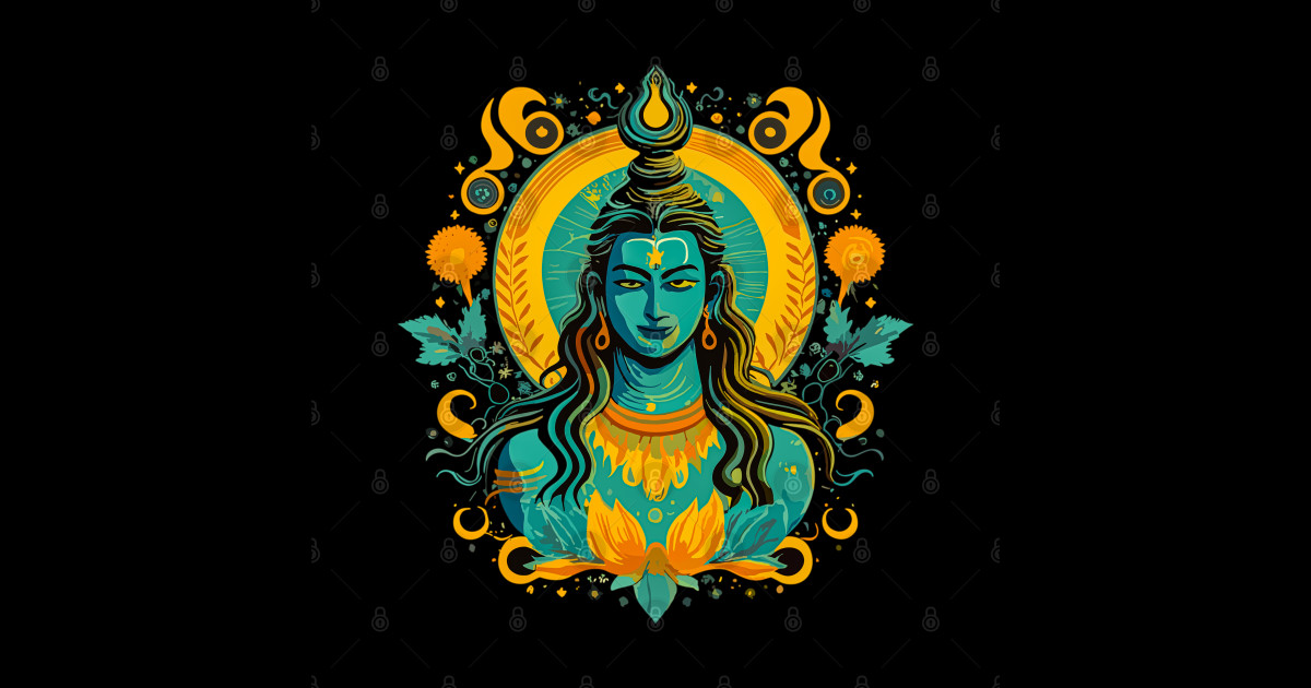 Hindu God Lord Shiva Worship - Shiva - Posters and Art Prints | TeePublic