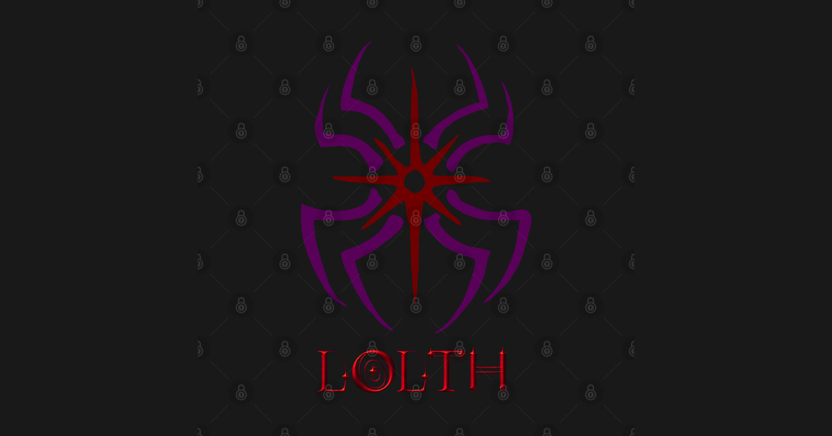 Symbol of Lolth DnD Goddess of Darkness and Drows. Baldurs gate 3 ...