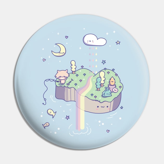 how to draw kawaii island