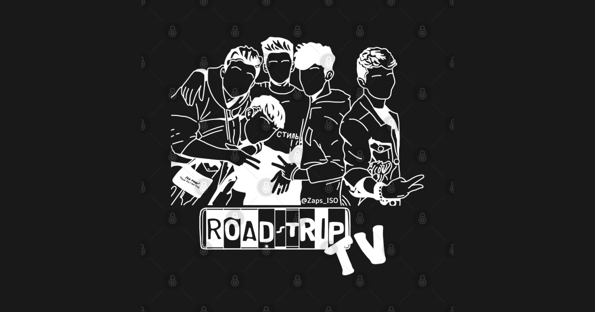 RoadtripTV Band Roadtrip Boyband Fanart Merch Design - Roadtriptv - T ...