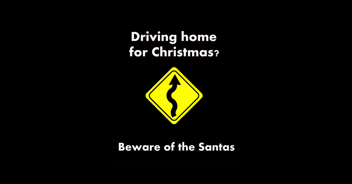 Santa Claus warning - Santa Claus New Year Christmas Xmas - Sticker ...