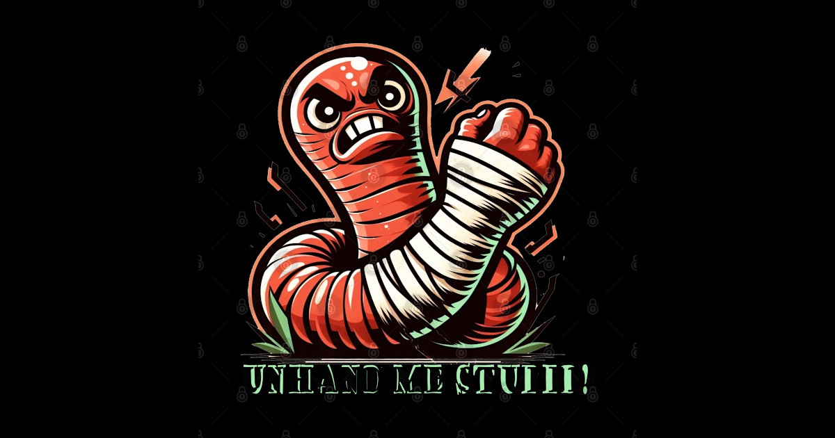 UNHAND ME! - Unhand Me - Sticker | TeePublic