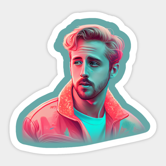 Ryan Gosling - Barbie2023 - Sticker | TeePublic