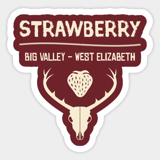 Strawberry - Red Dead Redemption 2 - Sticker | TeePublic