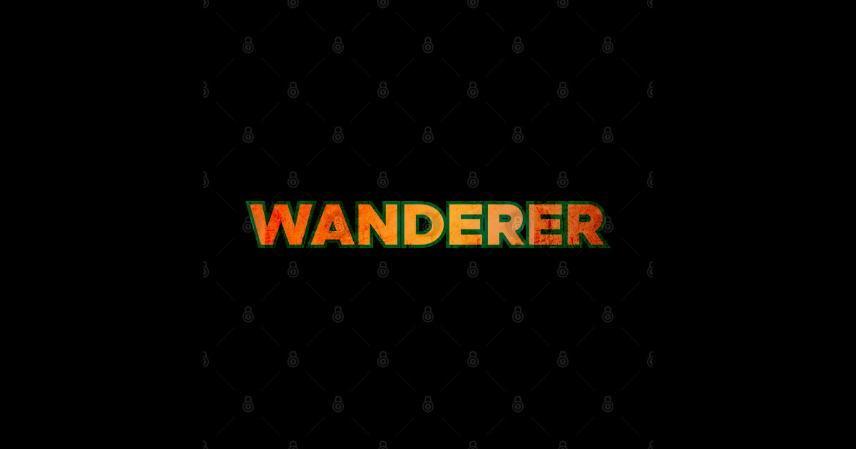 Wanderer - Wanderer - Sticker | TeePublic