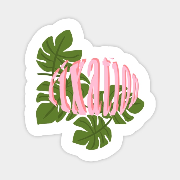 Fixation Logo - Fixation Podcast - Magnet | TeePublic