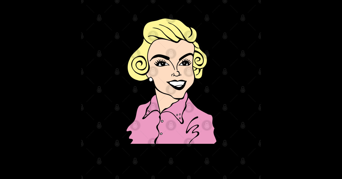 DORIS DAY FAN ART - Doris Day - Sticker | TeePublic