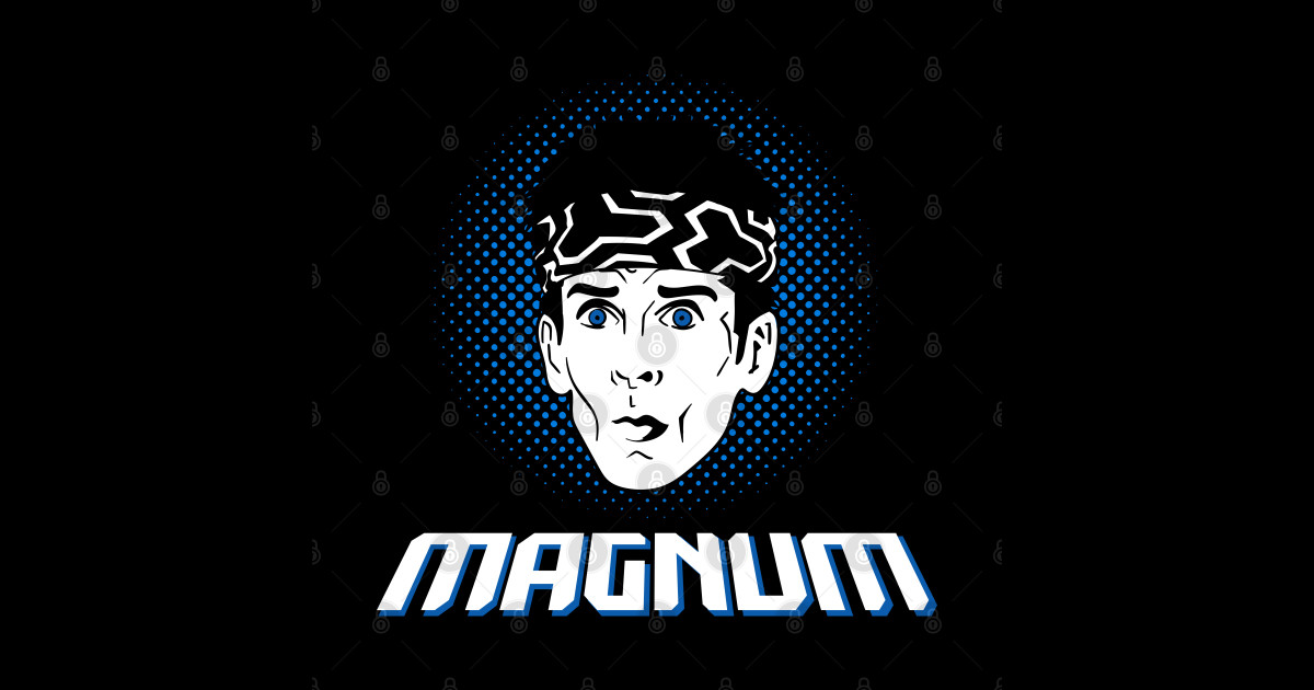 The Magnum Look - Zoolander - Sticker | TeePublic