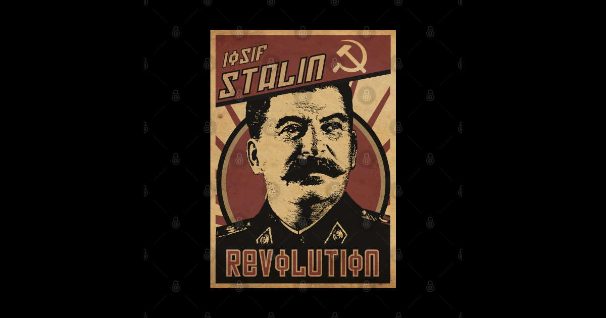 Stalin Revolution - Stalin Artwork - Sticker | TeePublic
