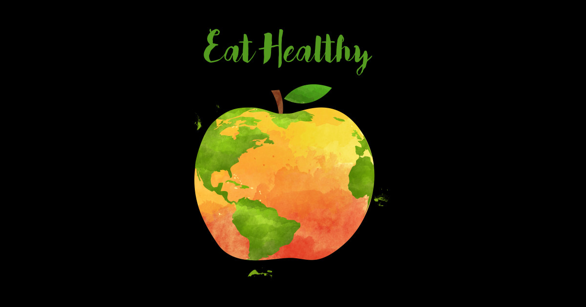 Eat Healthy - One apple a day - Healthy in every way - Health Day ...