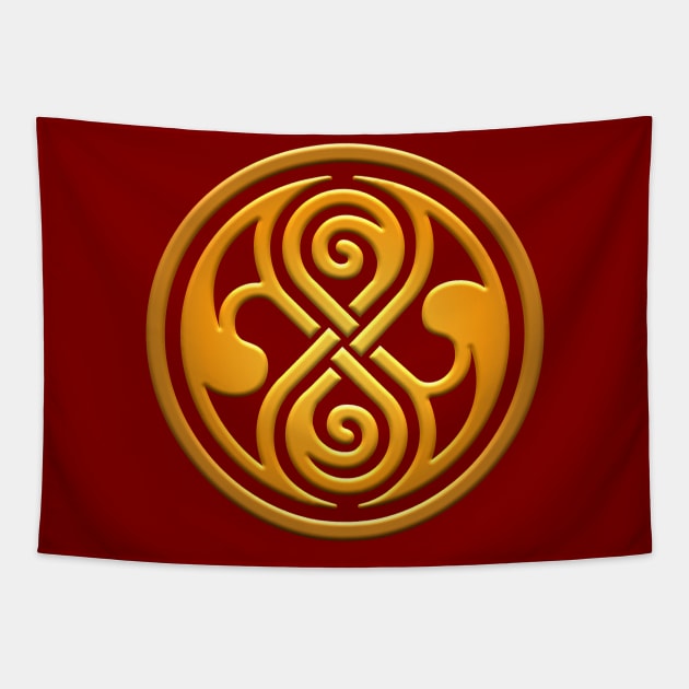 Seal of Rassilon - Doctor Who - Tapestry | TeePublic