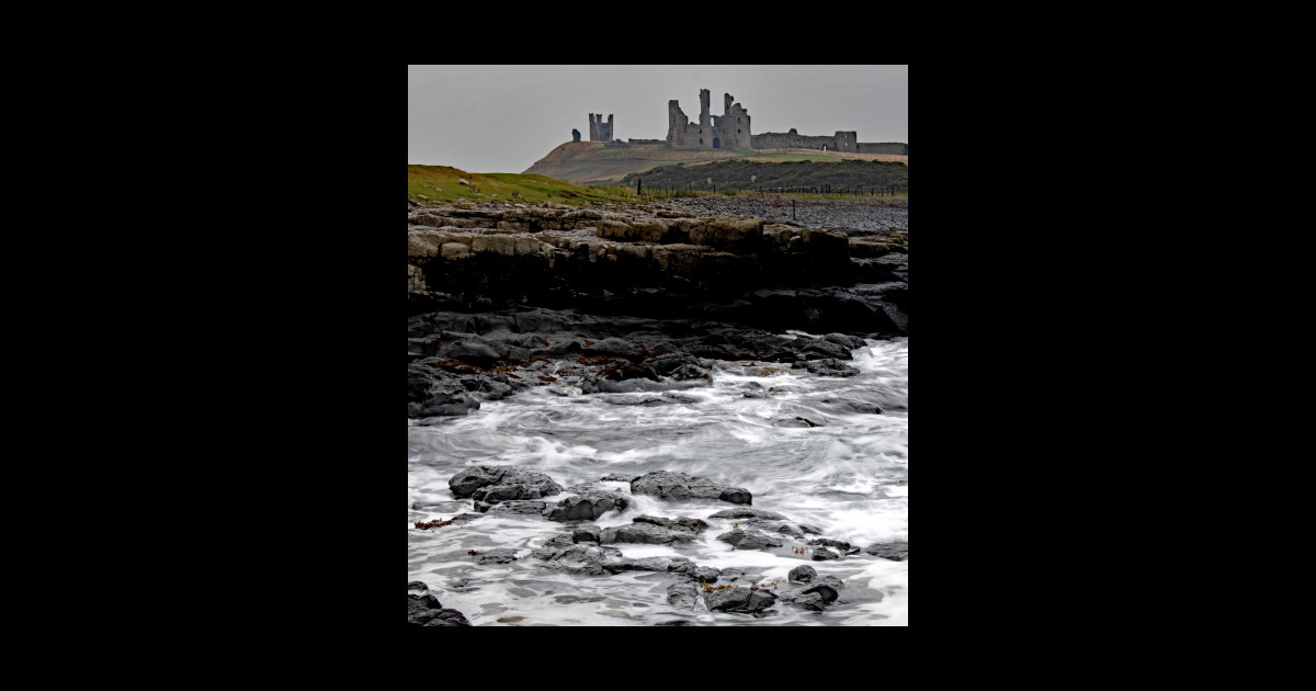 Dunstanburgh Castle, Northumberland - Dunstanburgh Castle - Sticker ...