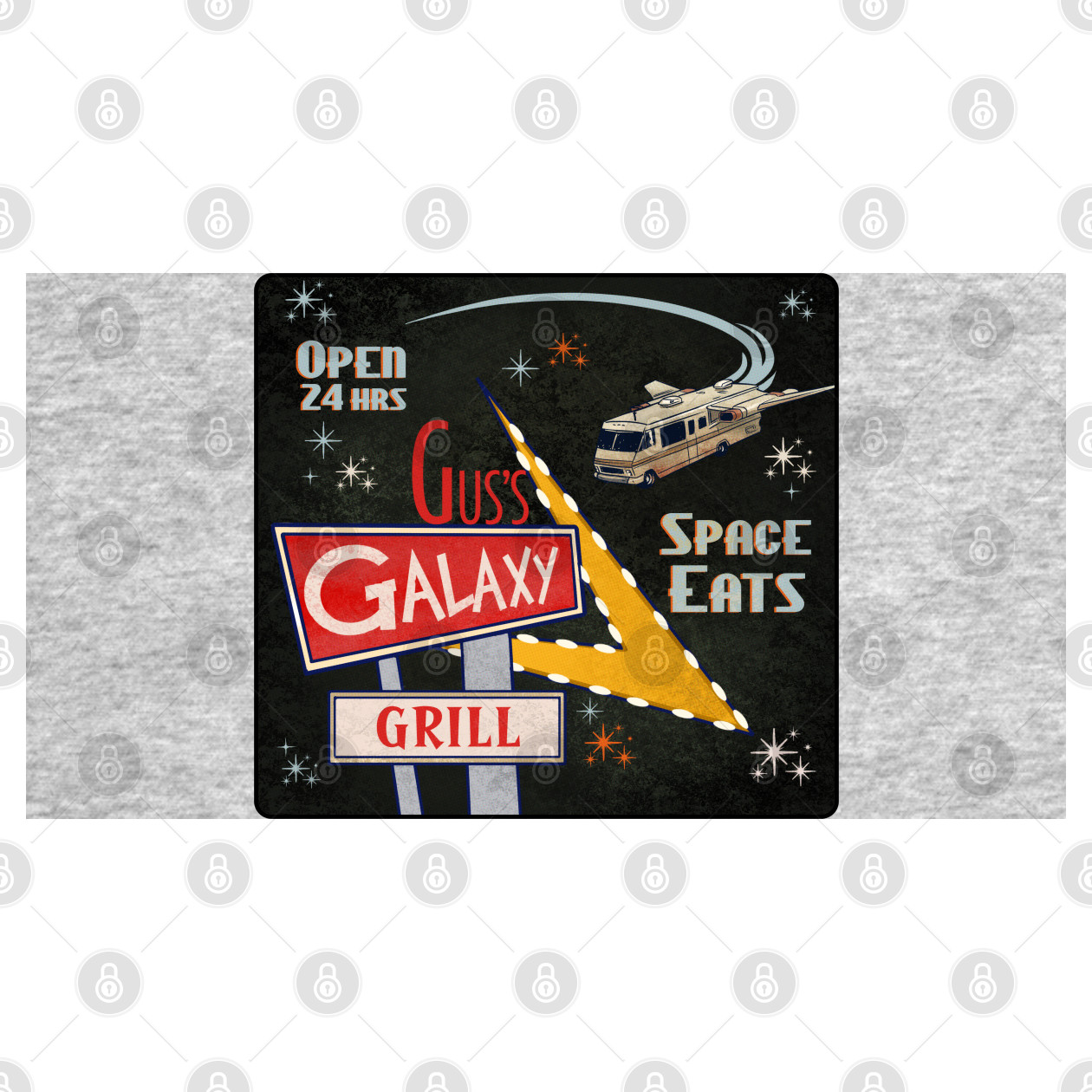 Gus's Galaxy Grill - Spaceballs - Baseball T-Shirt | TeePublic
