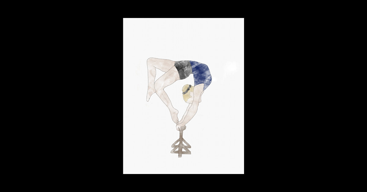 An Acrobat on Acro Blocks - Acro - Sticker | TeePublic
