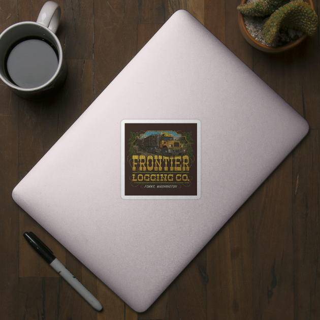 Frontier Logging Co. 1965 - Logging - Sticker | TeePublic