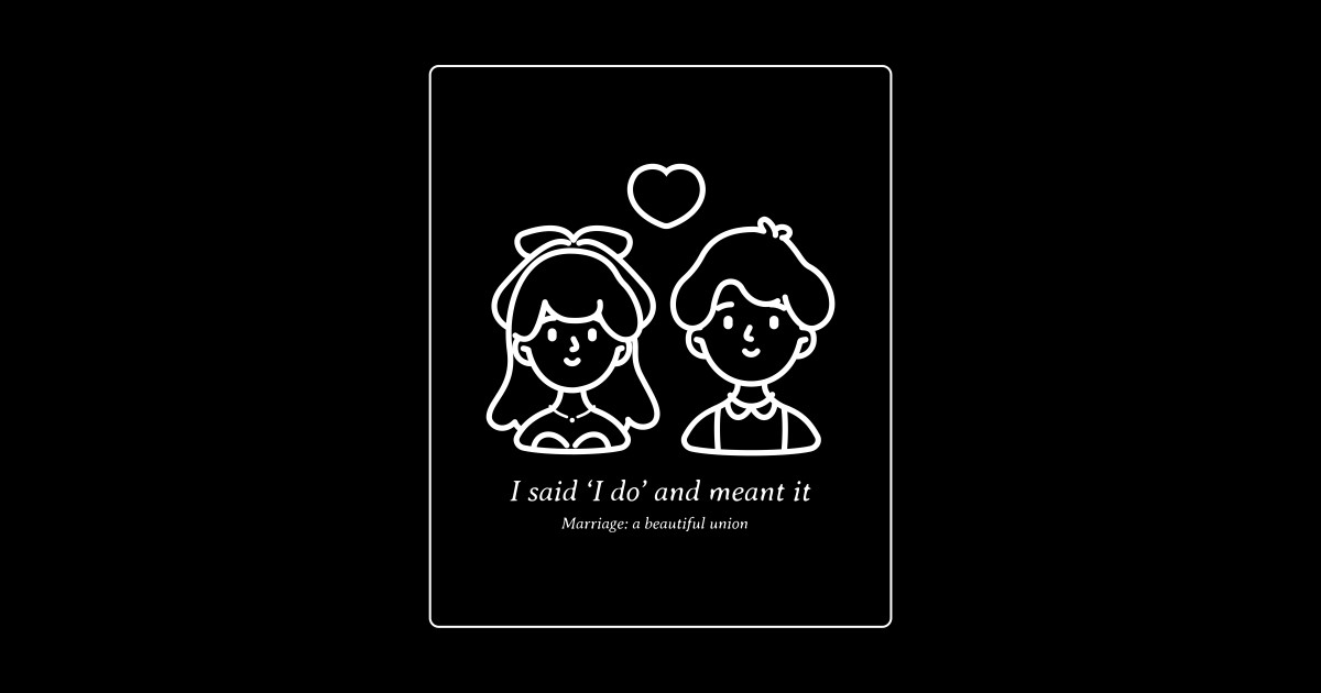 Marriage is Beautiful - Marriage Celebration - Sticker | TeePublic