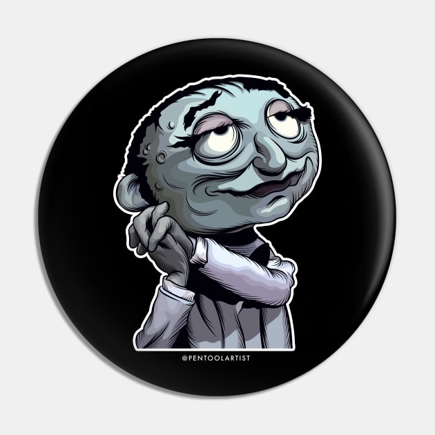 Mad Monster Yetch - Yetch - Pin | TeePublic