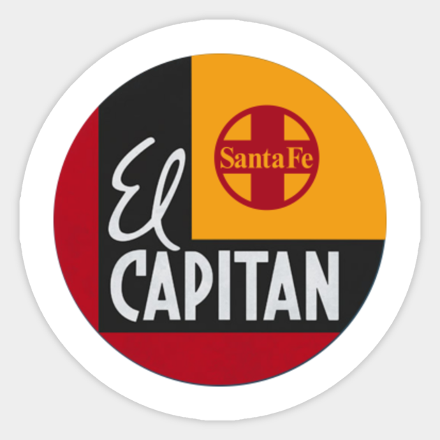 Santa Fe Railway El Capitan logo - Santa Fe Railway El Capitan Logo ...