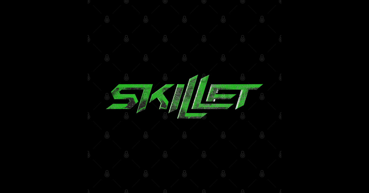 skillet logo - Skillet Band - Sticker | TeePublic