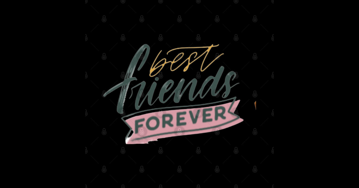 Best friends forever - Best Friends Forever - Sticker | TeePublic