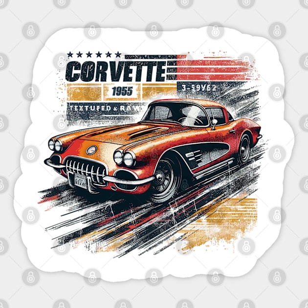 Corvette C1 - Corvette - Sticker | TeePublic
