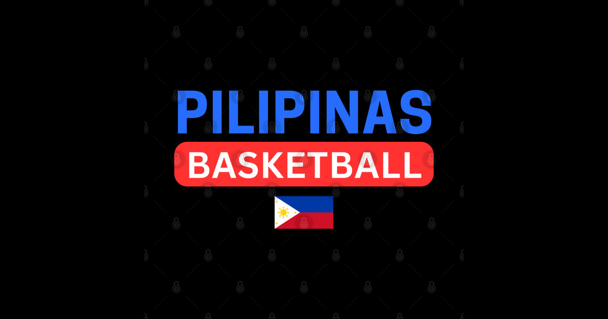 Pilipinas Basketball Puso - Gilas Pilipinas - Sticker | TeePublic