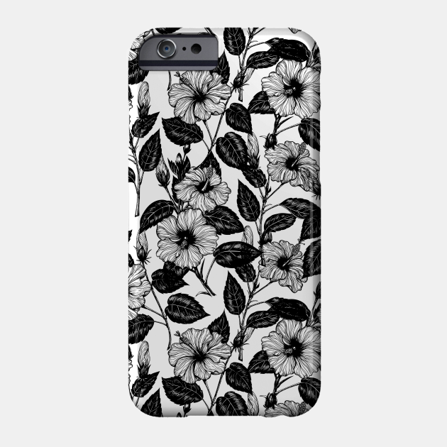 Hibiscus pattern - Hibiscus - Phone Case | TeePublic