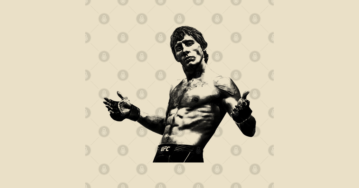 Paddy Pimblett || Vintage Pencil Drawing - Paddy Pimblett Mixed Martial ...