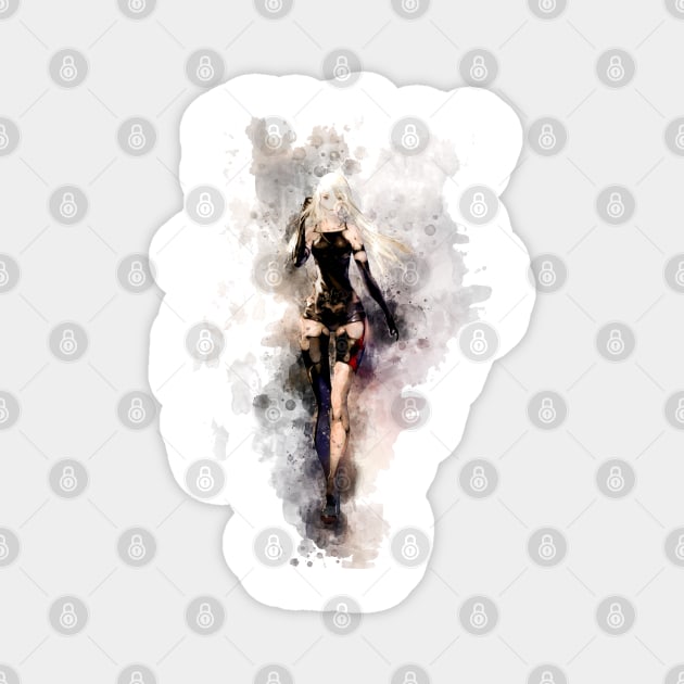 Nier Automata - 2A - Nier Automata - Magnet | TeePublic