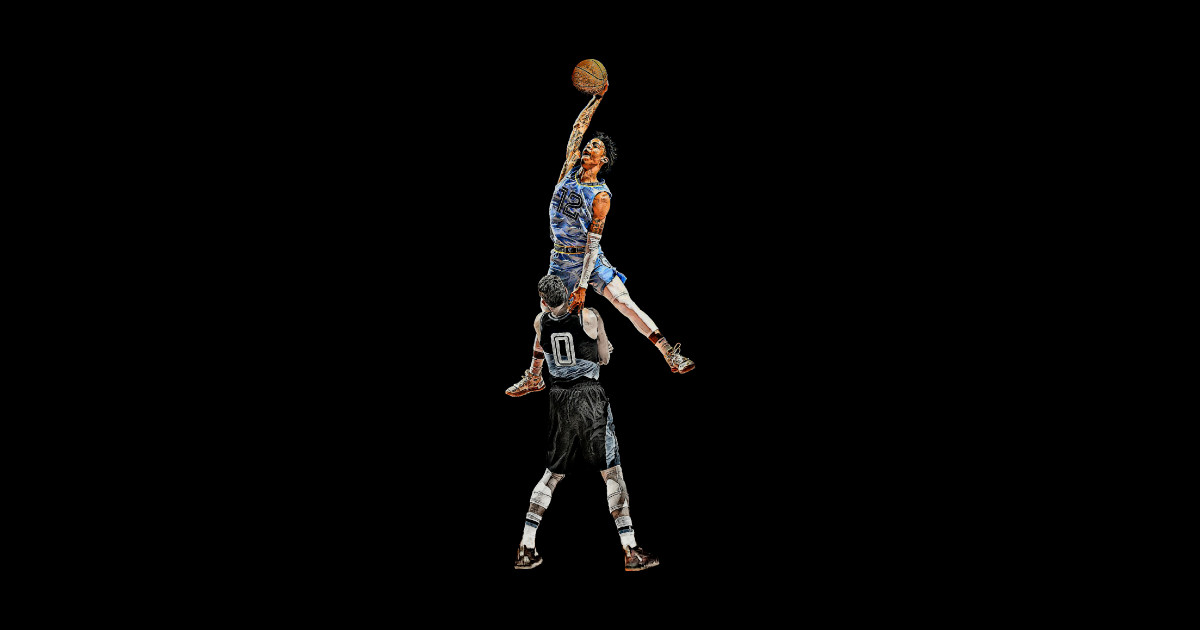 Ja Dunk - Nba - Sticker | TeePublic