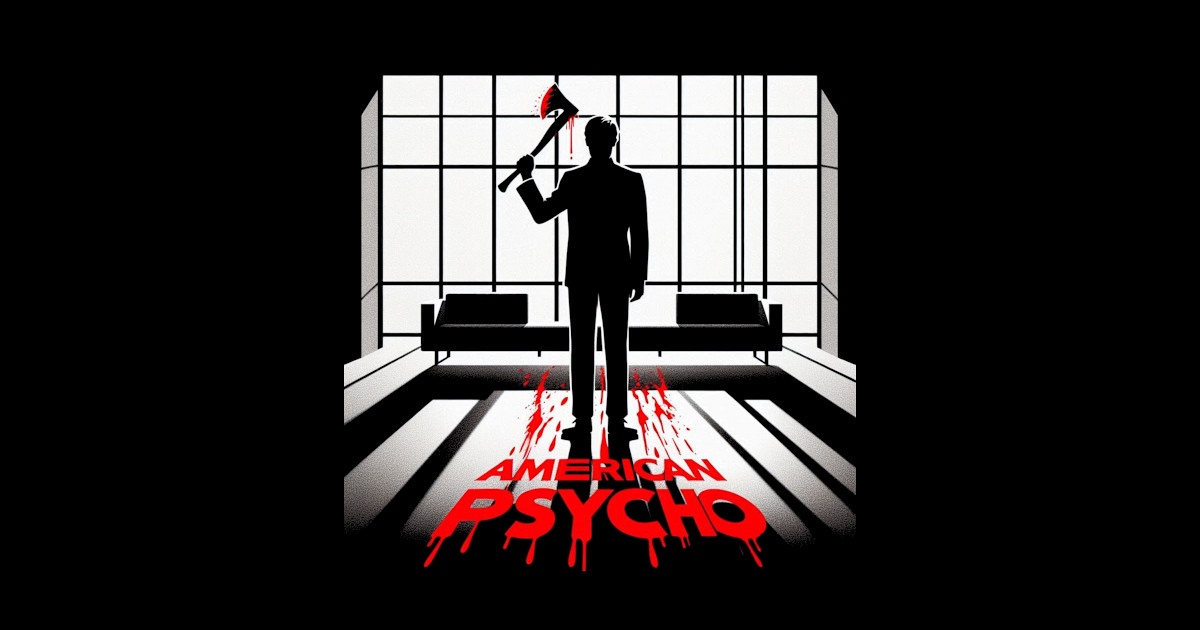 American Psycho - American Psycho - Sticker | TeePublic