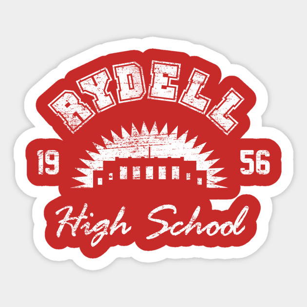 Rydell High School (worn look) - Olivia Newton John - Sticker | TeePublic