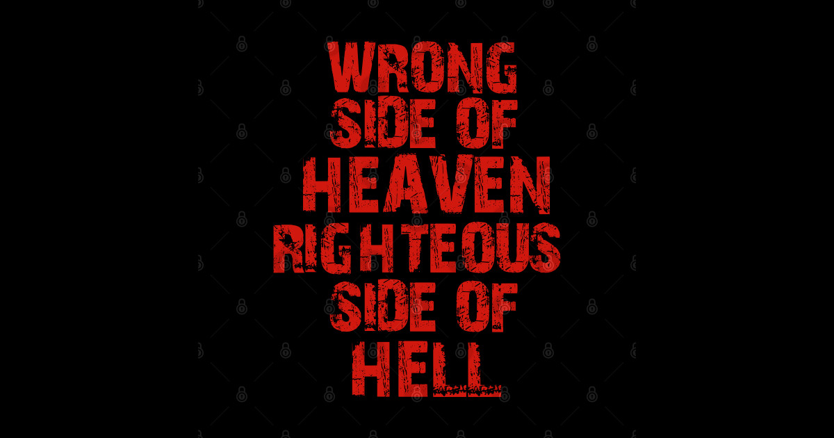 WRONG SIDE OF HEAVEN, RIGHTEOUS SIDE OF HELL - Five Finger Death Punch ...