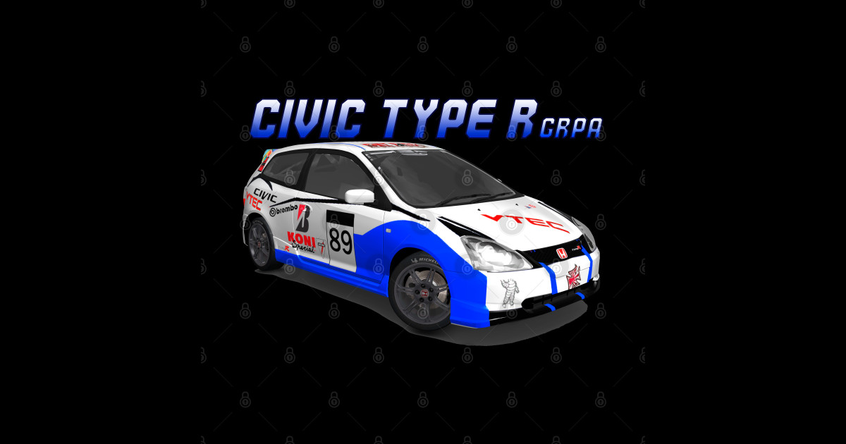 Honda Civic Type R - Civic - Sticker | TeePublic