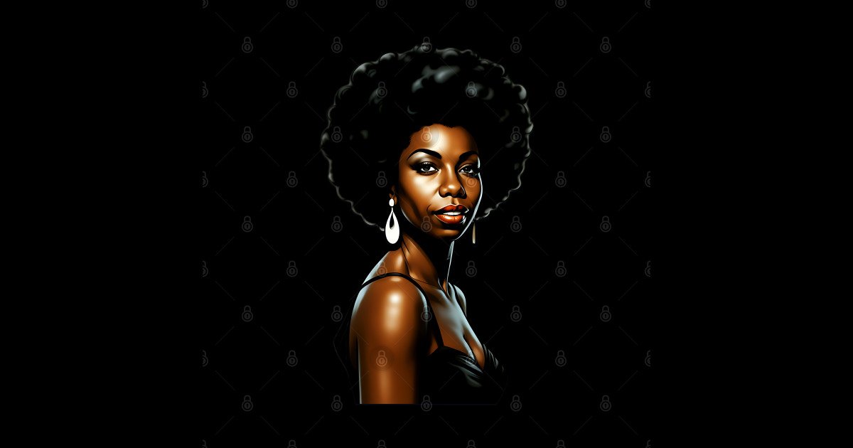 Nina Simone - Legend - Nina Simone - Sticker | TeePublic