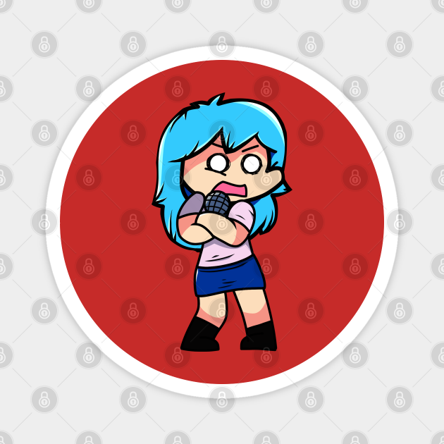 Sky FNF mod character detailed version - Fnf Game - Magnet | TeePublic