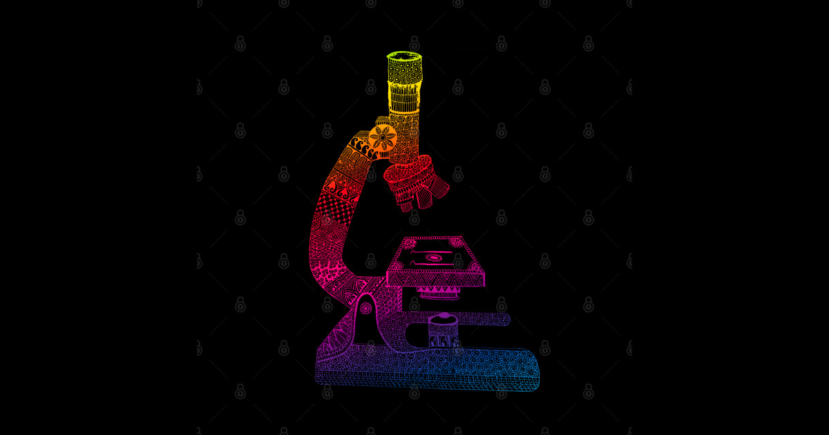 Beautiful Rainbow colourful Microscope mandala - Beautiful Rainbow ...