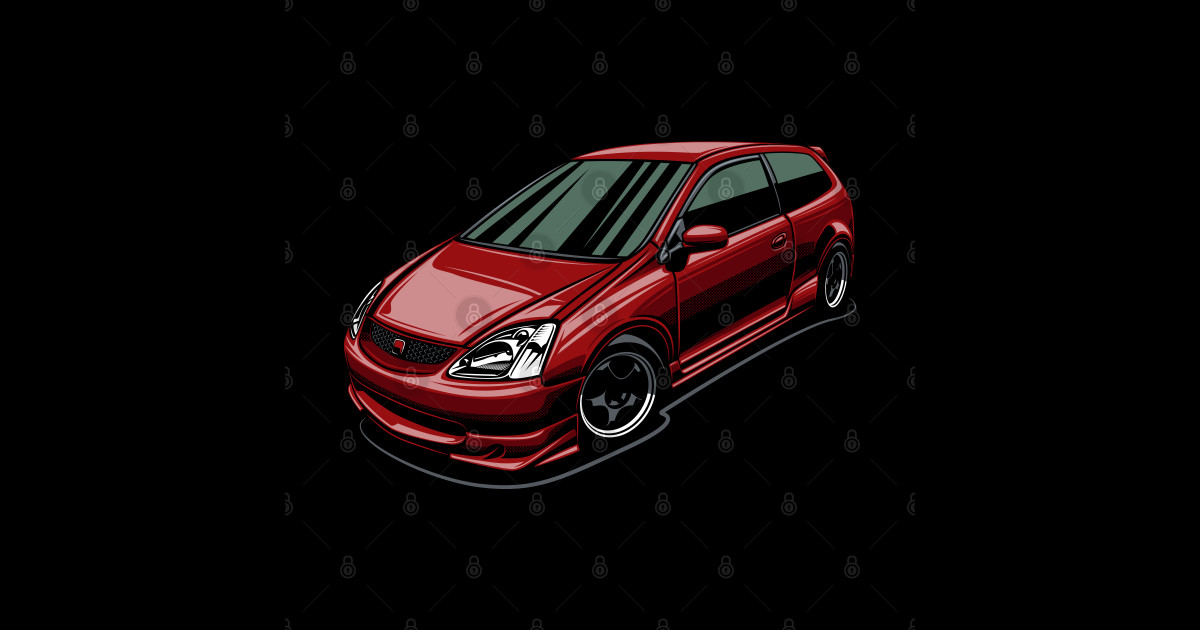 Civic Type R - Honda Type R - Sticker | TeePublic