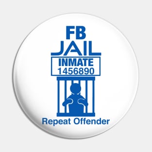 Facebook Jail Inmate Pins and Buttons for Sale | TeePublic