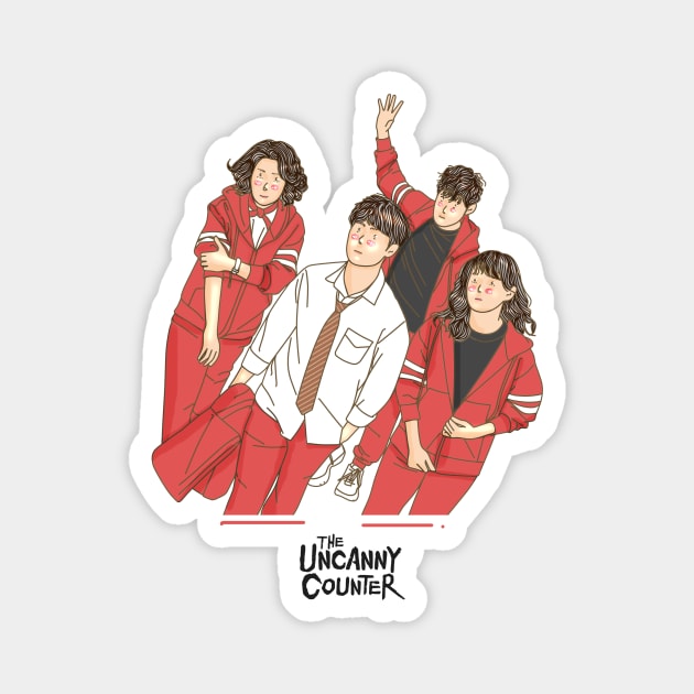 The Uncanny Counter - The Uncanny Counter - Magnet | TeePublic