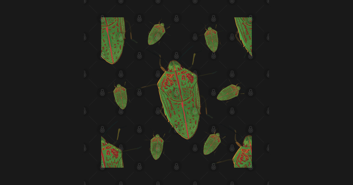 Hawaii Koa Bug Pattern - Koa Bug - T-Shirt | TeePublic