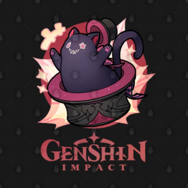 Lyney Chibi Genshin Impact - Genshin Impact - T-Shirt | TeePublic