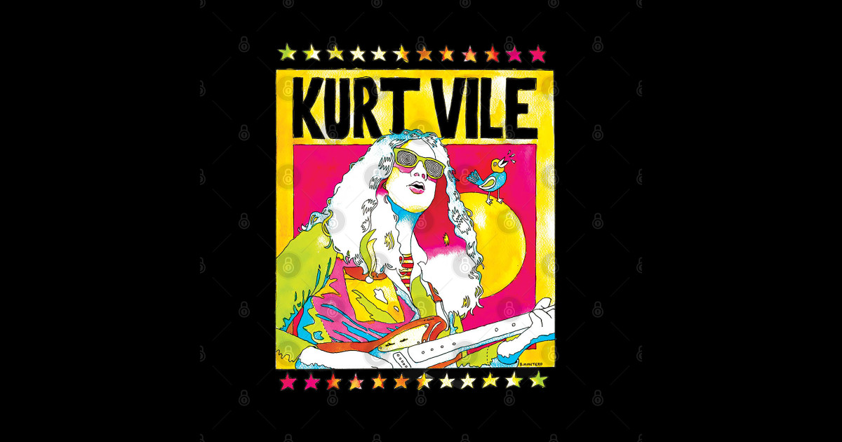kurt - Kurt Vile - Sticker | TeePublic