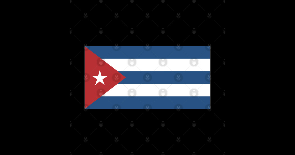 Flag of Cuba - Cuba Flag - Sticker | TeePublic