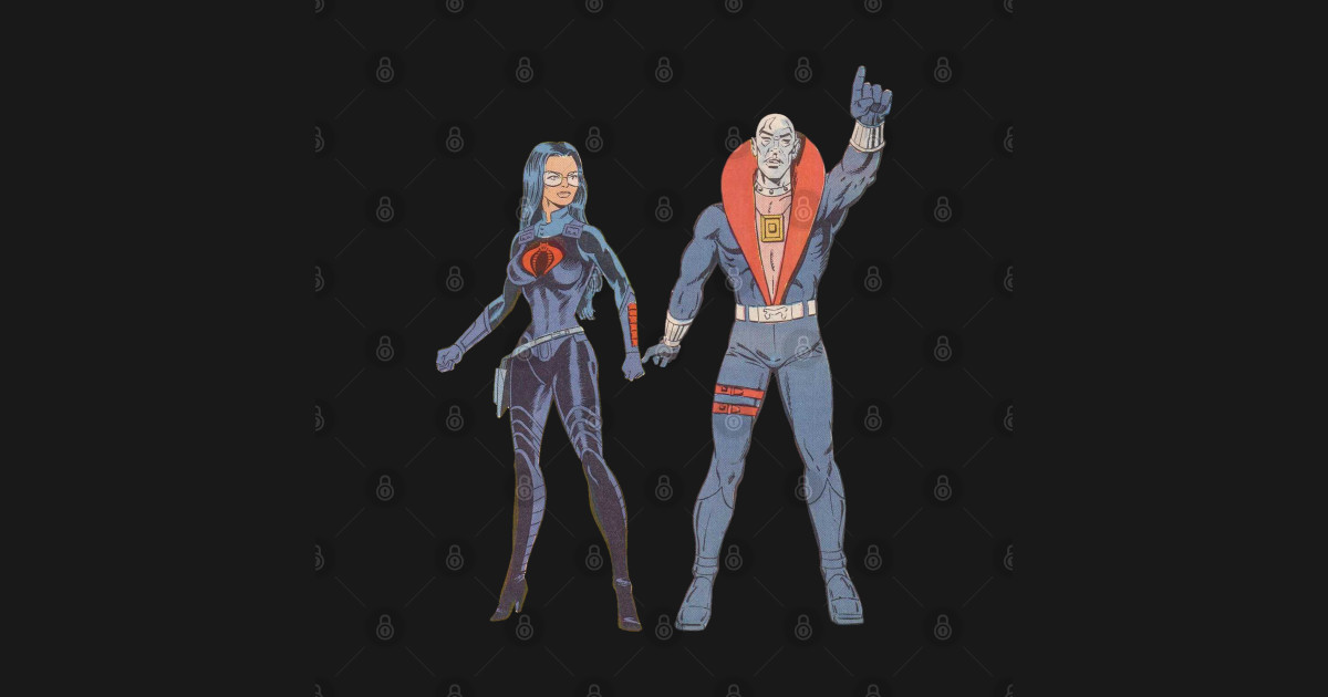 Destro & The Baroness - Gi Joe - T-Shirt | TeePublic