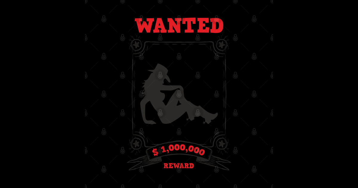 Wanted - Wanted - Sticker | TeePublic