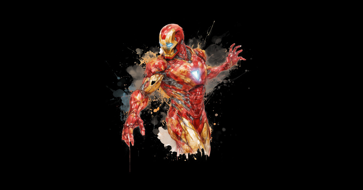IRON MAN FADING OUT - Ironman - Sticker | TeePublic