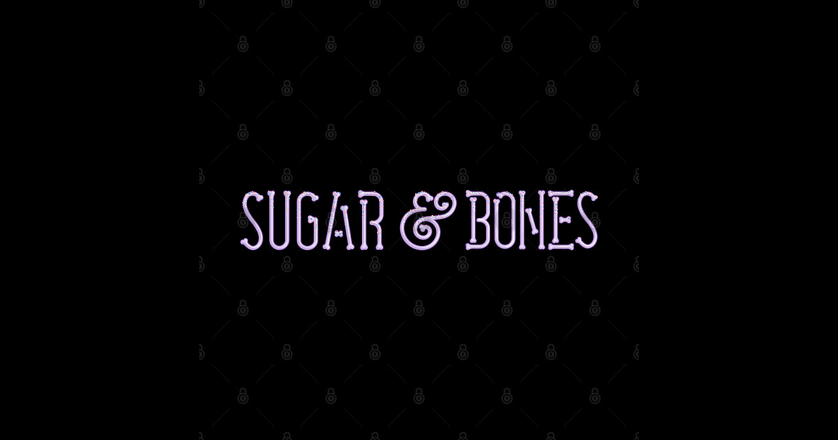 Sugar & Bones Horisontal Typographic Design - Typographic Designs ...